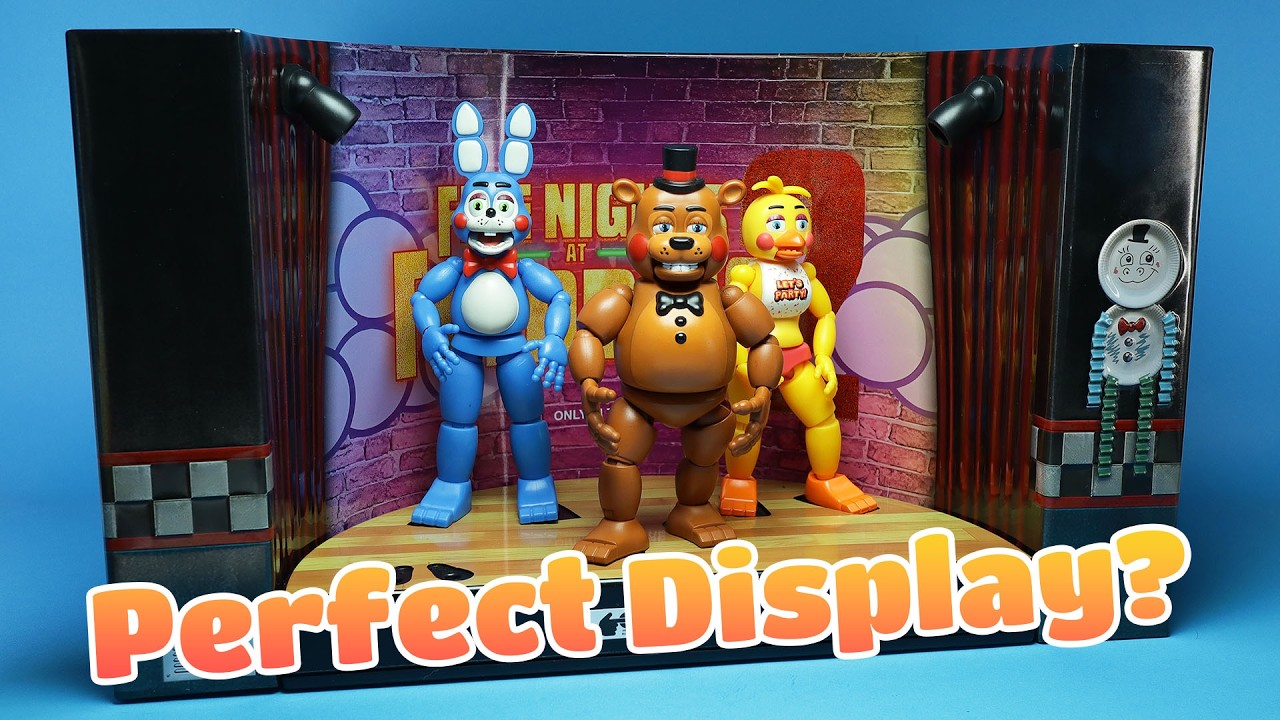Perfect FNAF Display For Action Figures? - YouTube