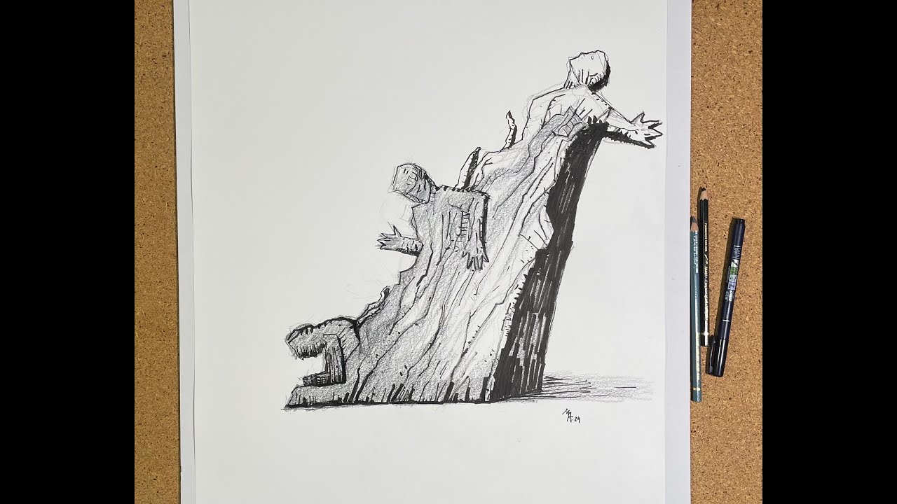 "The Dense and the Subtle"- study sketch - YouTube