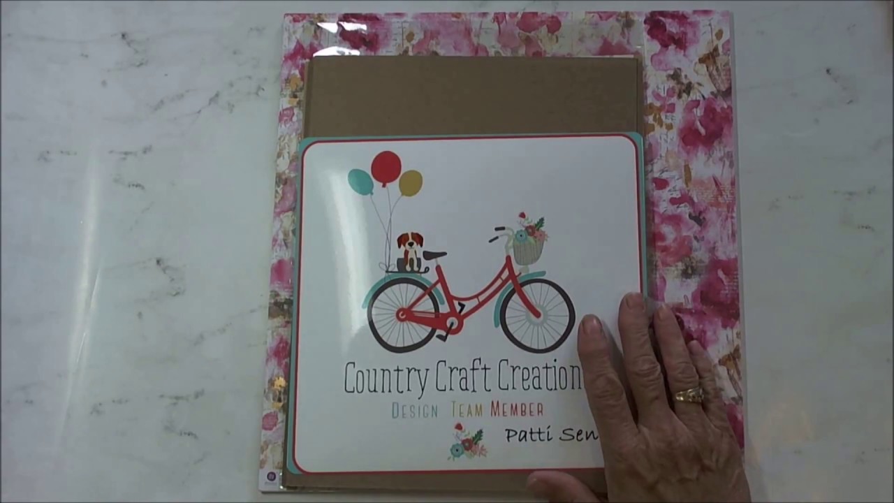 Country Craft Creations - August 2018 Design Team Supplies - YouTube