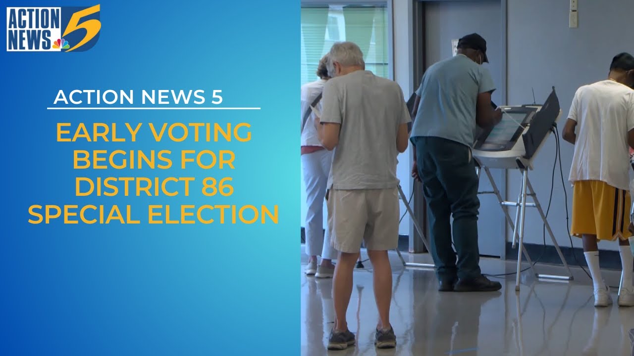 Early voting begins for District 86 special election - YouTube