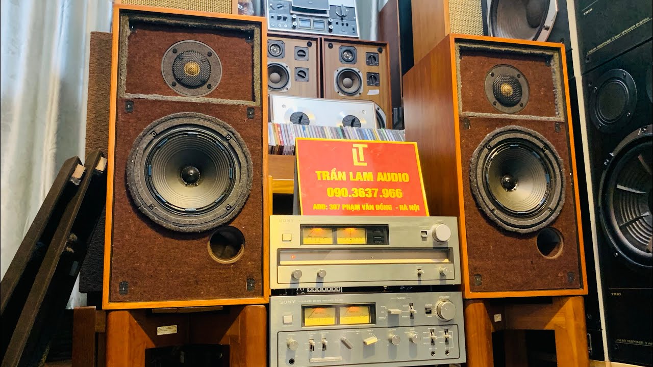 Test cặp loa Sony SS-A5 LaVoce. Đúng chất đẳng cấp cặp loa vintage. Mời ...