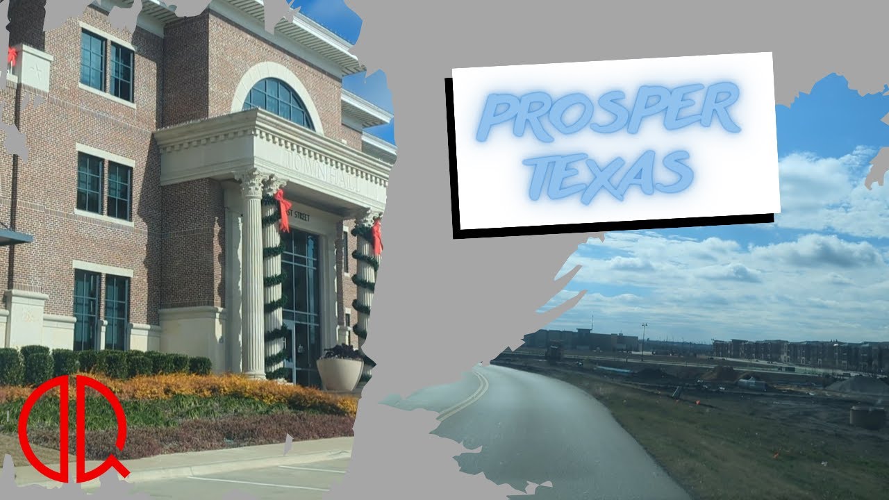 Downtown Prosper Texas - A Wealthy Suburb on the Rise - YouTube