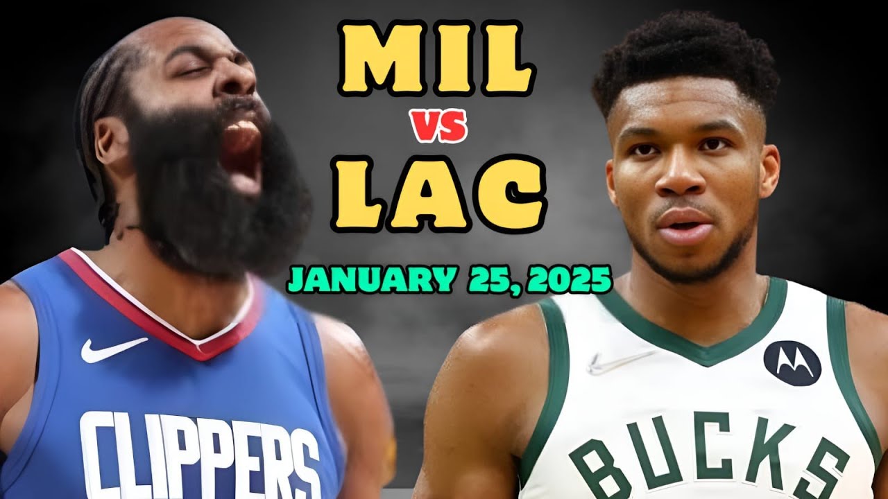 Milwaukee Bucks vs LA Clippers Full Game Highlights | Jan 25 | 2025 NBA Season - YouTube