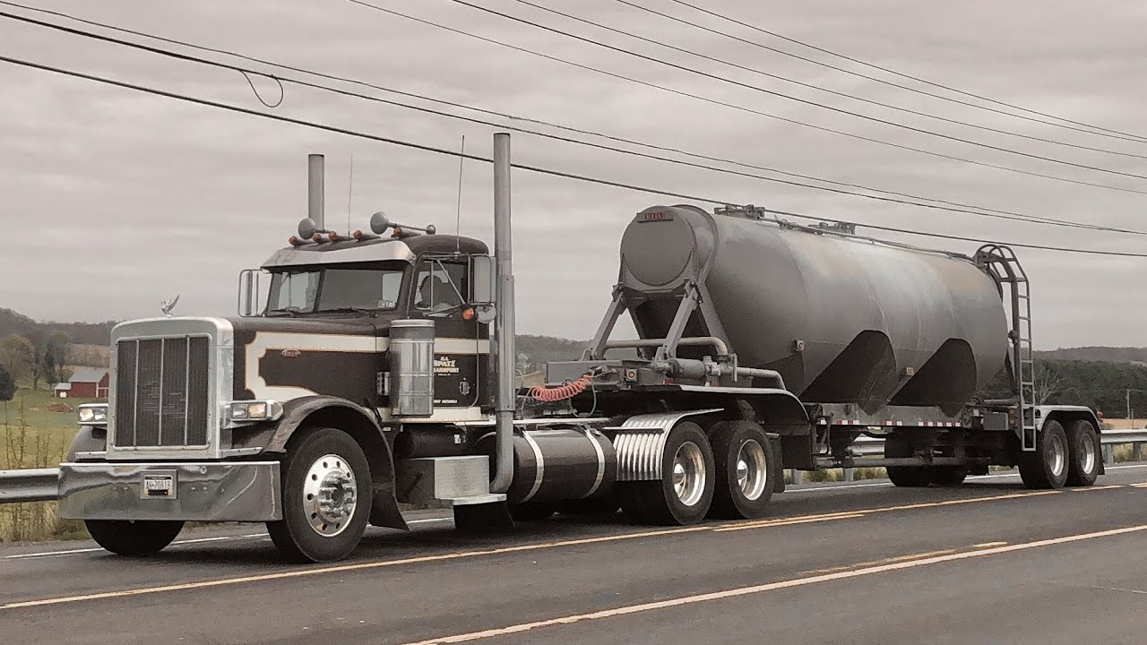 Largecars & Cab Overs On Route 222 - YouTube