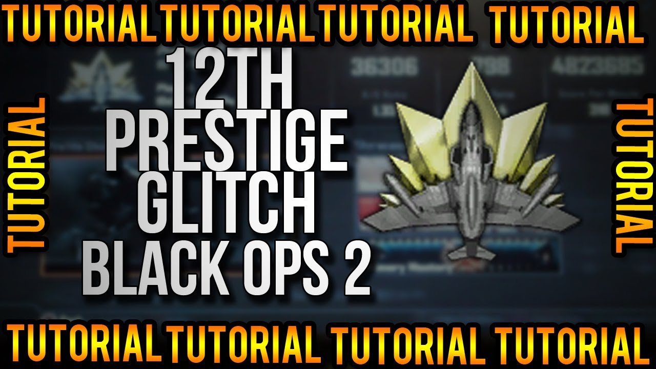 12th Prestige Glitch Tutorial - Black Ops 2 - Prestige Glitch Tutorial ...