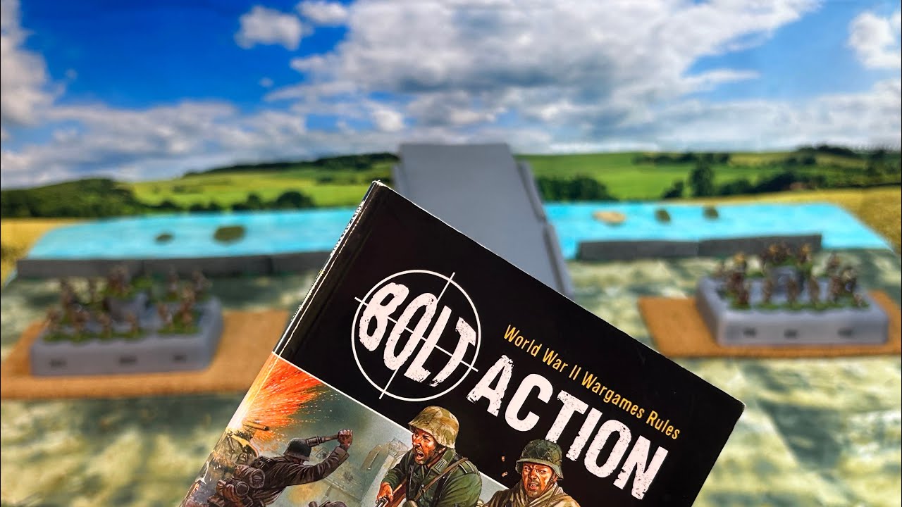 Bolt Action of Fort Eben Emael scenario put together in 54mm scale ...