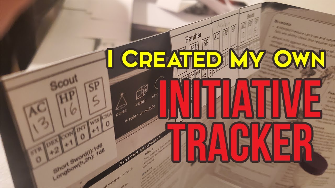 I Created My Own TTRPG Initiative Tracker - YouTube