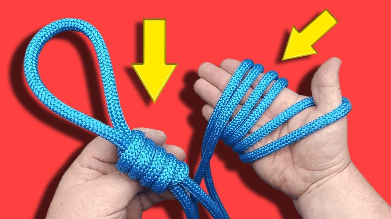 Everyone should know this INCREDIBLE knot. knots you need to know ...