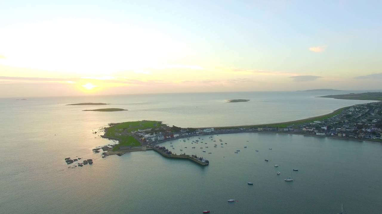 Skerries-Beautiful Seaside Skerries,Filmed from Above by Drone. - YouTube