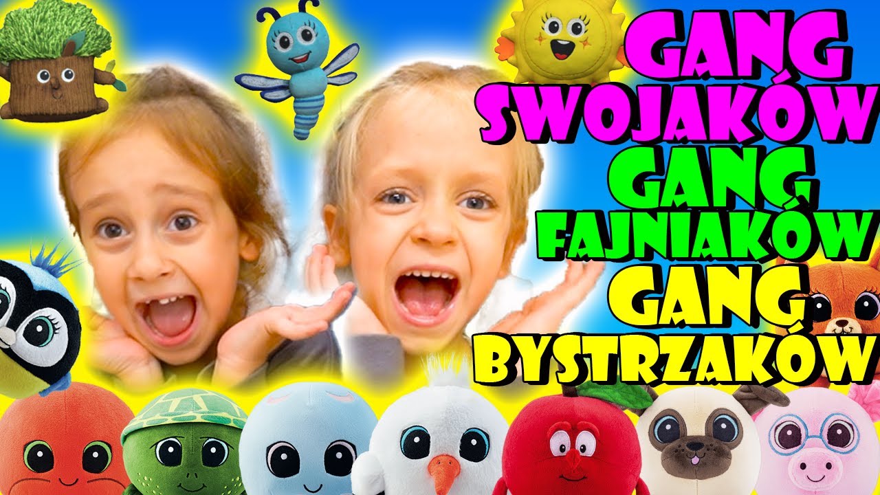 GANG BYSTRZAKÓW, GANG FAJNIAKÓW I GANG SWOJAKÓW RAZEM 🤩 NELA I LILA ...