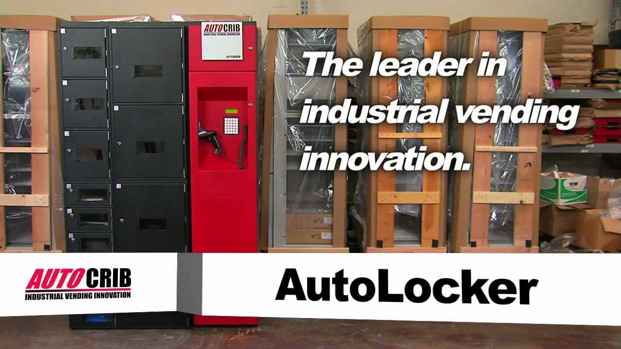 AutoCrib AutoLocker - AutoCrib Industrial Vending Solutions - YouTube