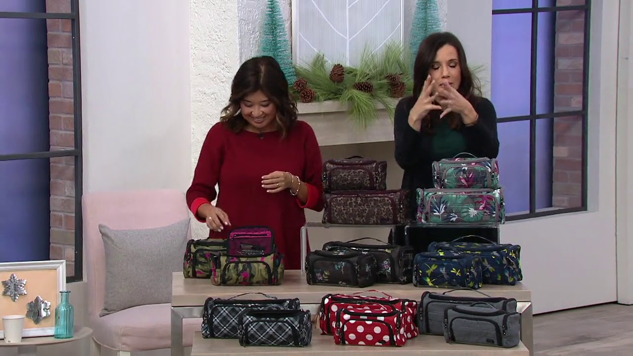 Lug Cosmetic Case - Trolley and Trolley Mini on QVC - YouTube