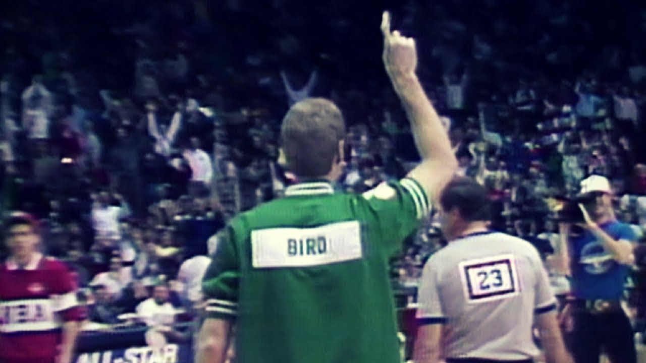 Larry Bird's ICONIC 1988 3-Point Contest Winning performance – In a ...
