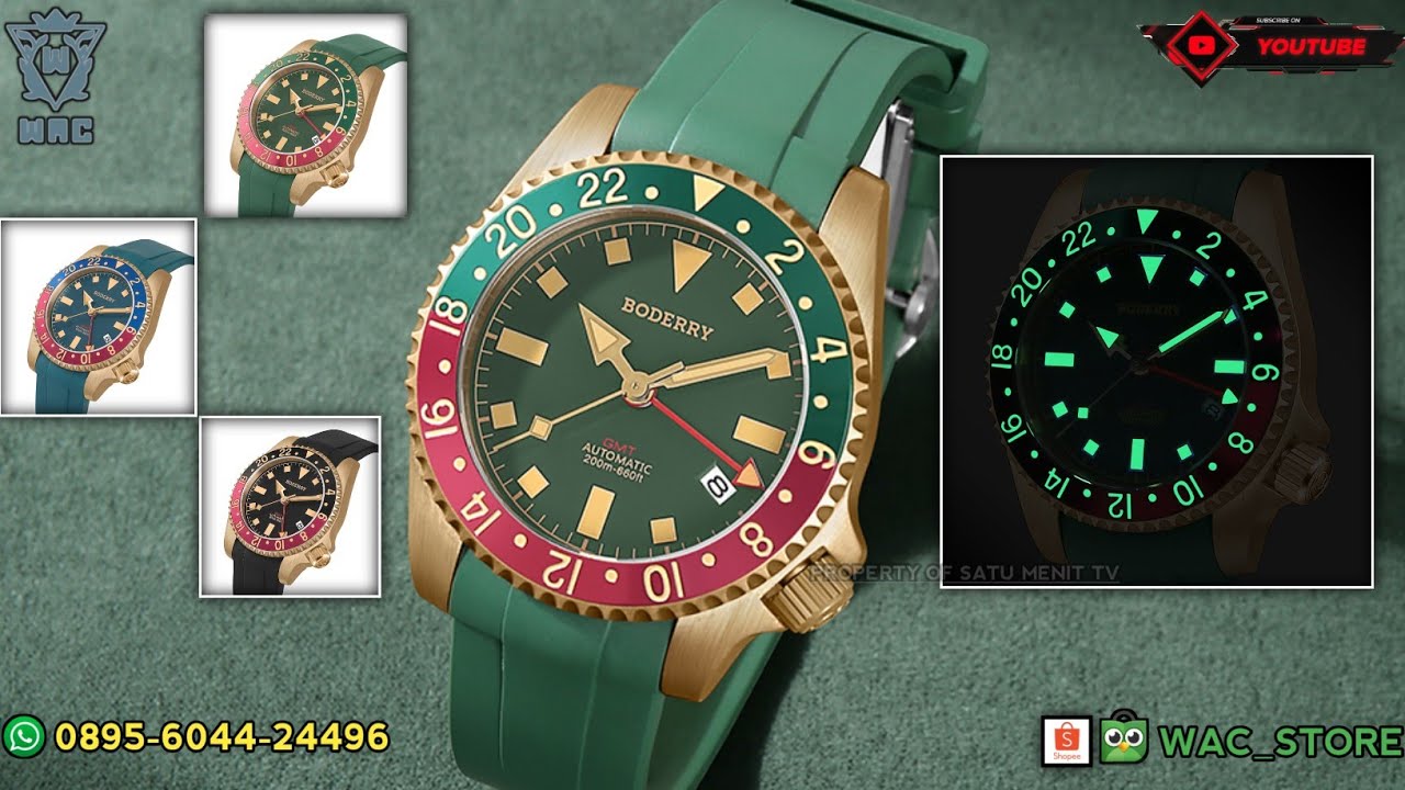 PENGEN JAM TANGAN BRONZE GMT ? PERNAH TAU BODERRY BRONZE ? PERNAH LIHAT ...