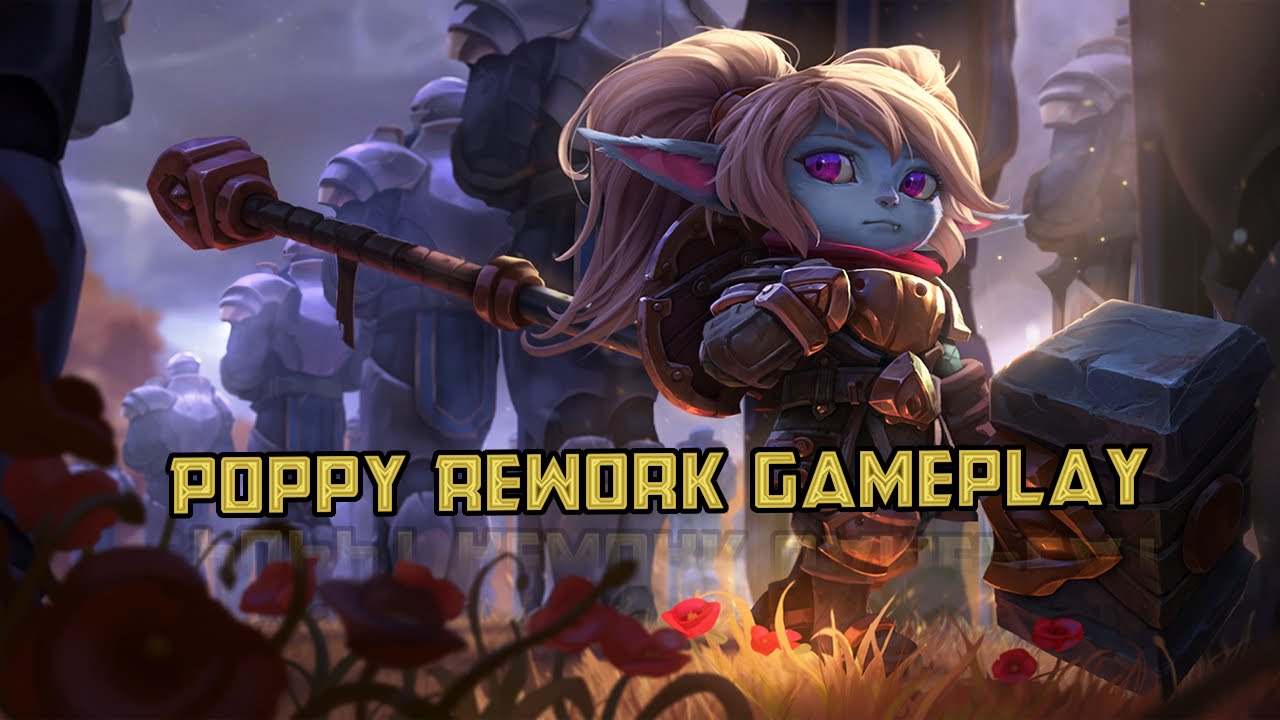 Battle Regalia Poppy- Full Gameplay- League of Legends - YouTube