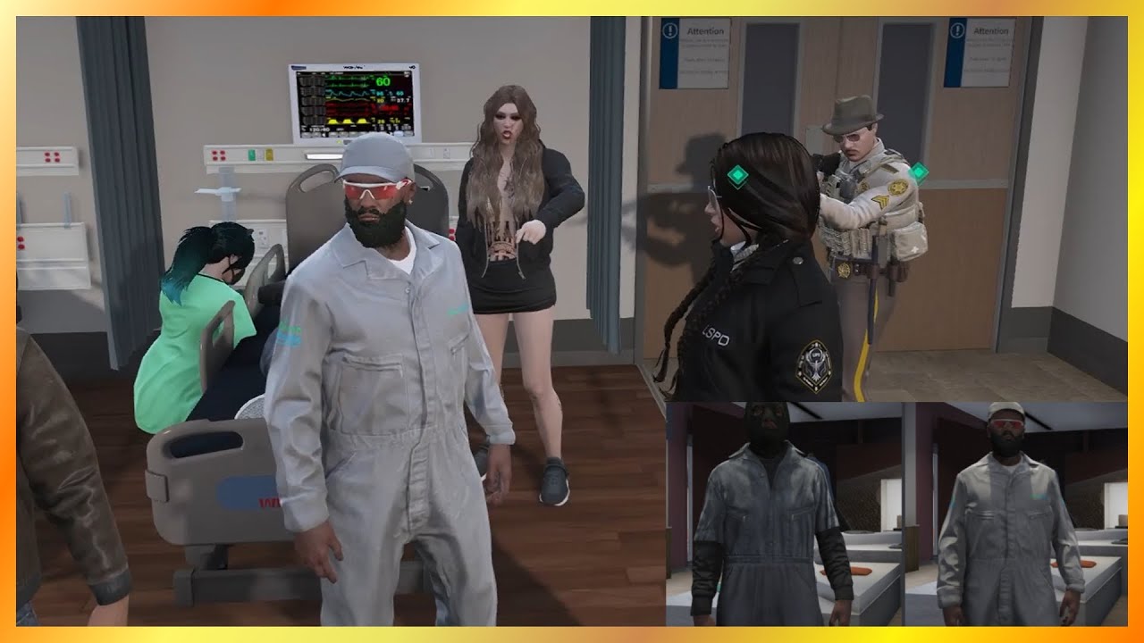 4HEAD Gets Profiled In The Hospital | NoPixel 4.0 GTA RP - YouTube