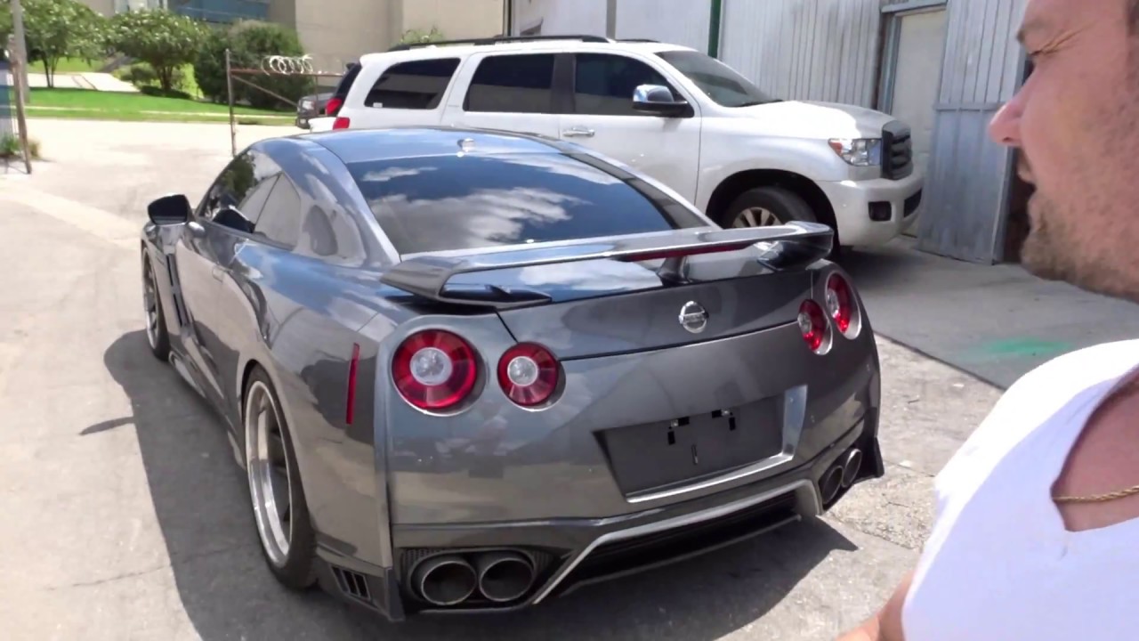 New GT-R after accident can't believe how much - YouTube