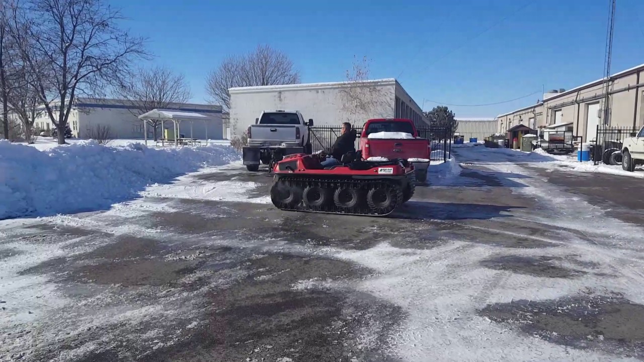 750 hdi Argo with snowtracks. #westernskiesargollc - YouTube