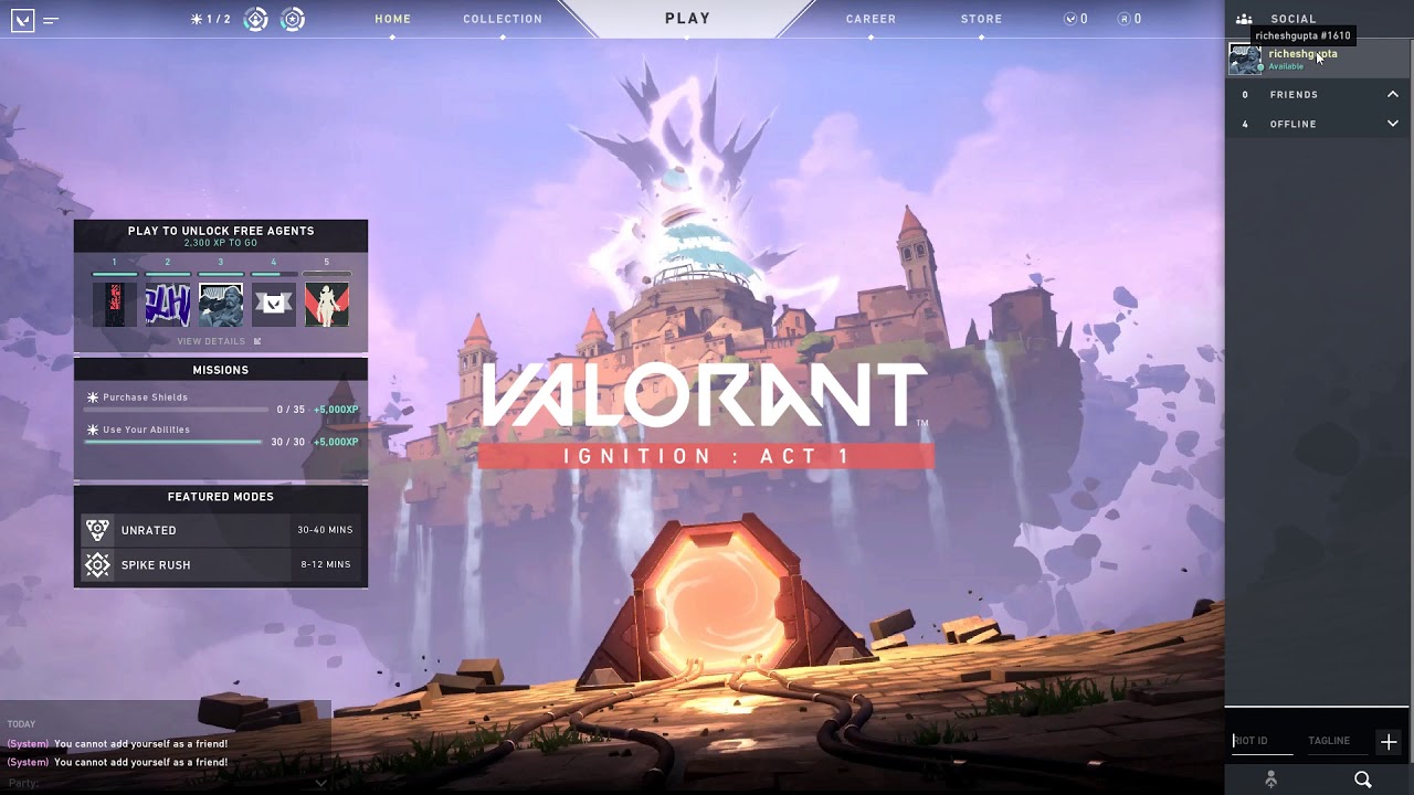 How to Add friends in Valorant Game [Riot Games] - play with friends ...