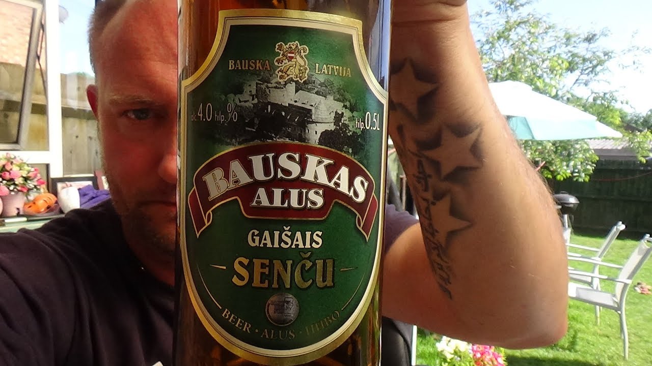 Bauskas Alus | Senču | Latvian Pale Lager - YouTube