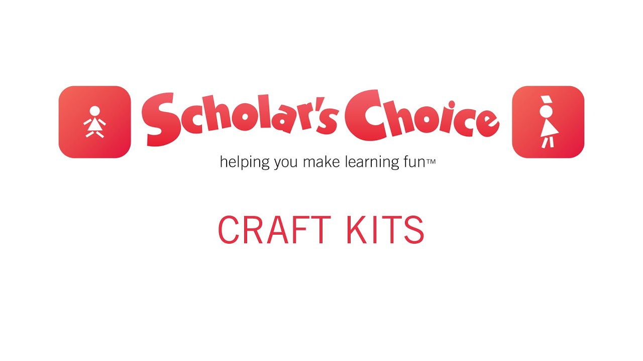 Scholar's Choice - Craft Kits Category - YouTube