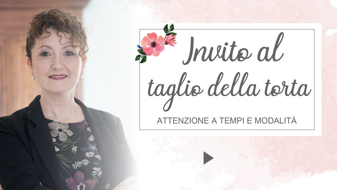Invito al taglio della torta: sì o no? Come farlo? - Matrimoni con l ...