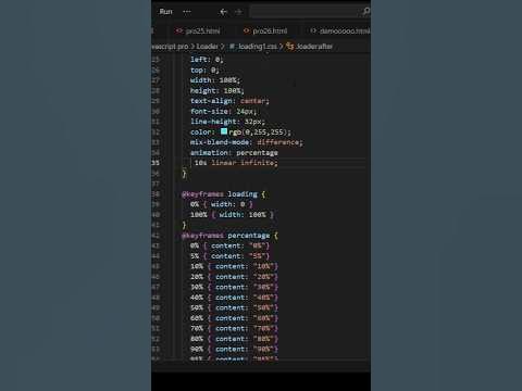 HTML CSS Using loder animation #css #html#coder #coding #shortvideo #shor#viral #subscribe # ...