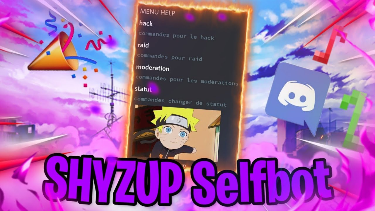 SELFBOT DISCORD SHYZUP - YouTube