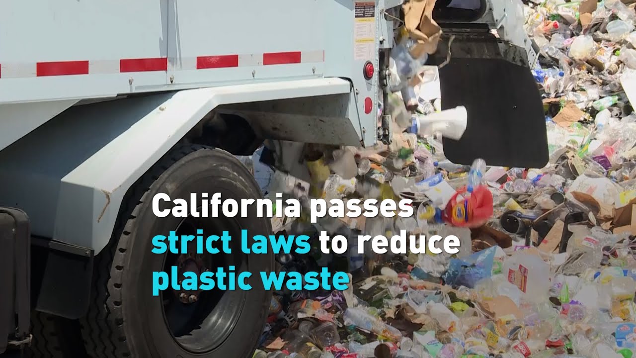 California passes strict laws to reduce plastic waste - YouTube