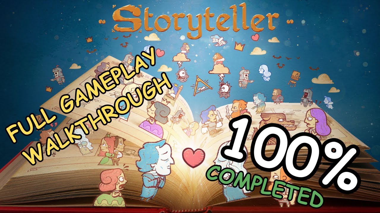Storyteller | Full Gameplay Walkthrough - Complete 100% - YouTube