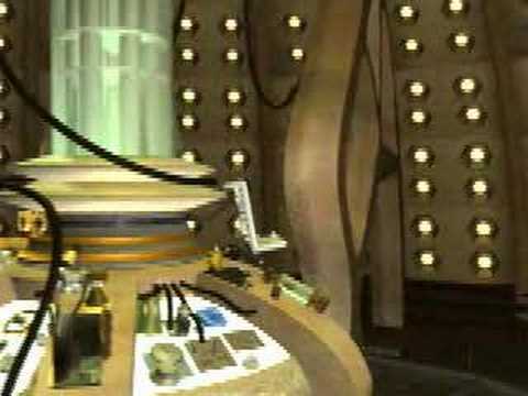 Doctor Who New Series TARDIS Console Room 3D render - YouTube