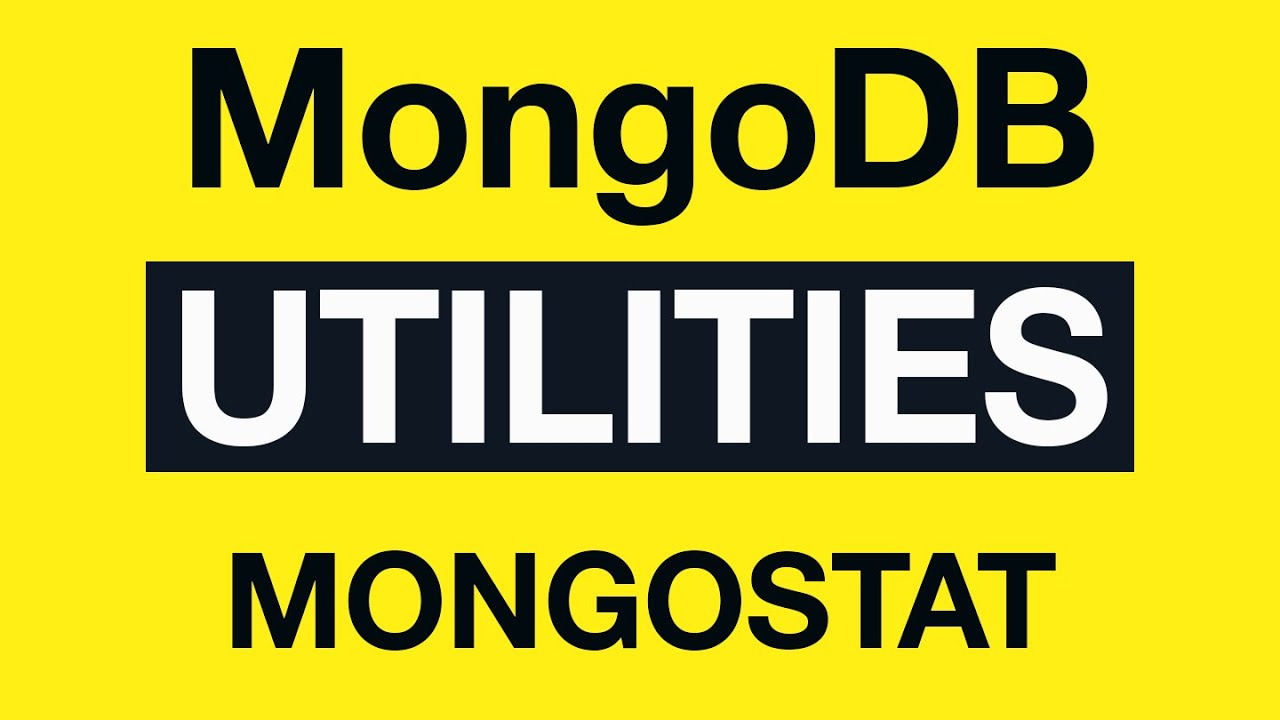 MongoDB Utilities: 10 mongostat - YouTube