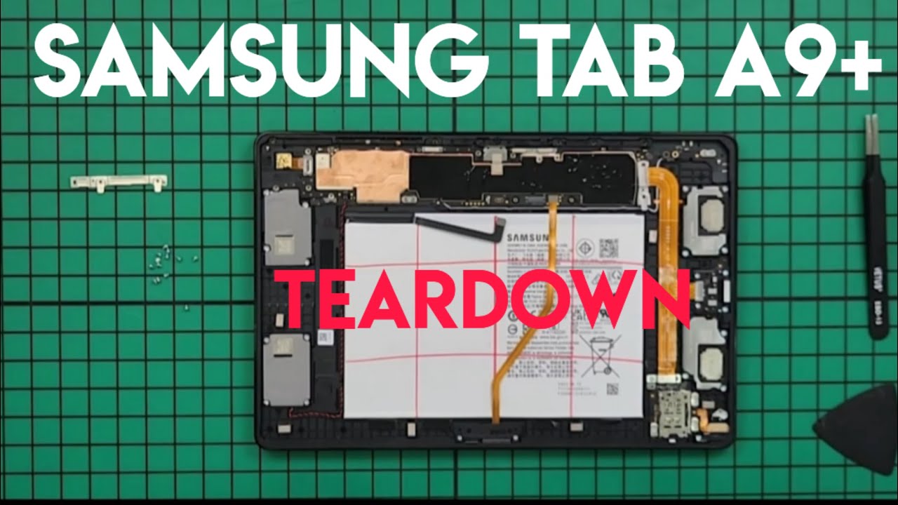 Samsung Tab A9+ Teardown - YouTube