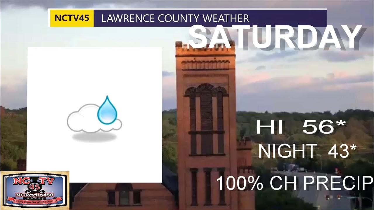 NCTV45 LAWRENCE COUNTY 45 WEATHER THURSDAY MARCH 7 2024 - YouTube