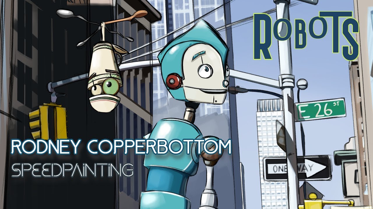 Rodney Copperbottom | Speedpainting | Timelapse - YouTube