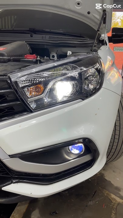 Лада Веста билед в два этажа ‼️ прямоугольная BILED линза и наша ...