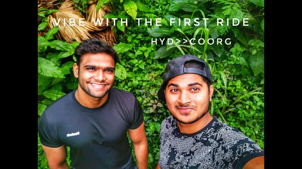First ride from Hyderabad to Coorg||Saleem Basha||Bike ride||Royal ...