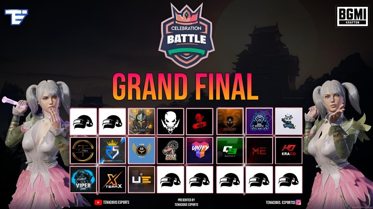 Tenacious Esports Celebration Battle Season 1 GRAND FINAL |BGMI - YouTube