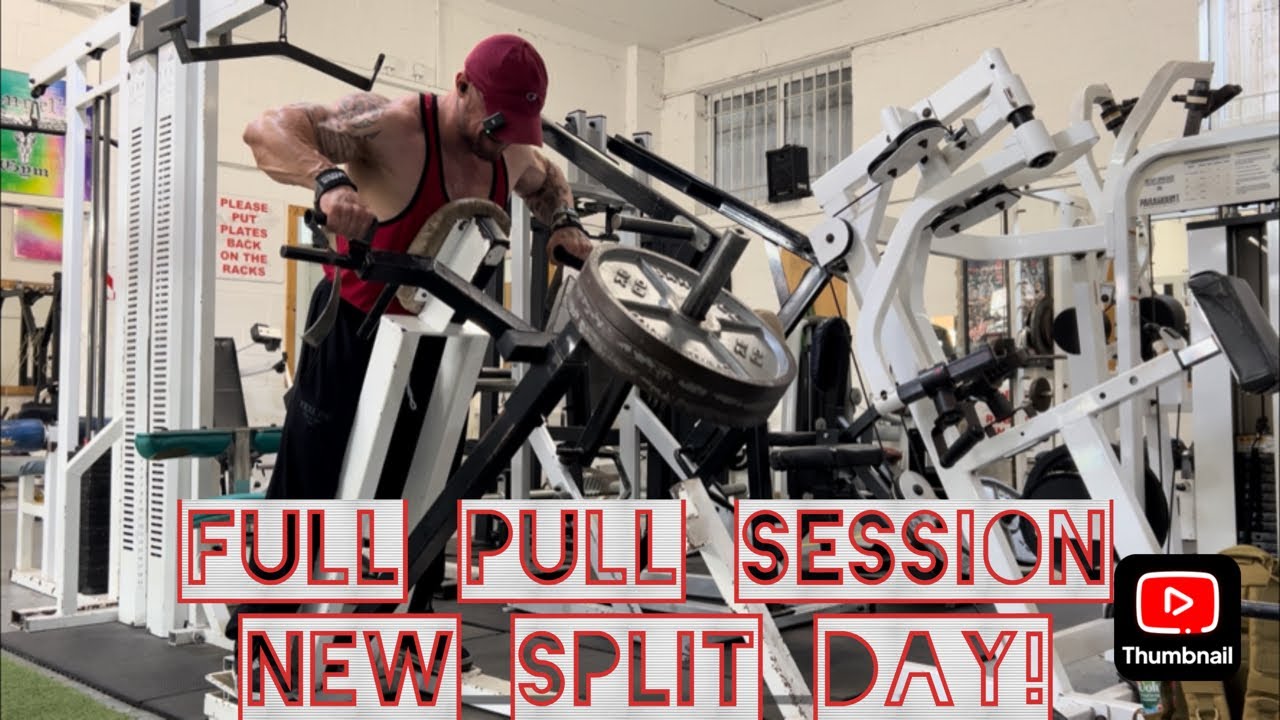 Raw Full pull session | new training split | rotation 1 - YouTube