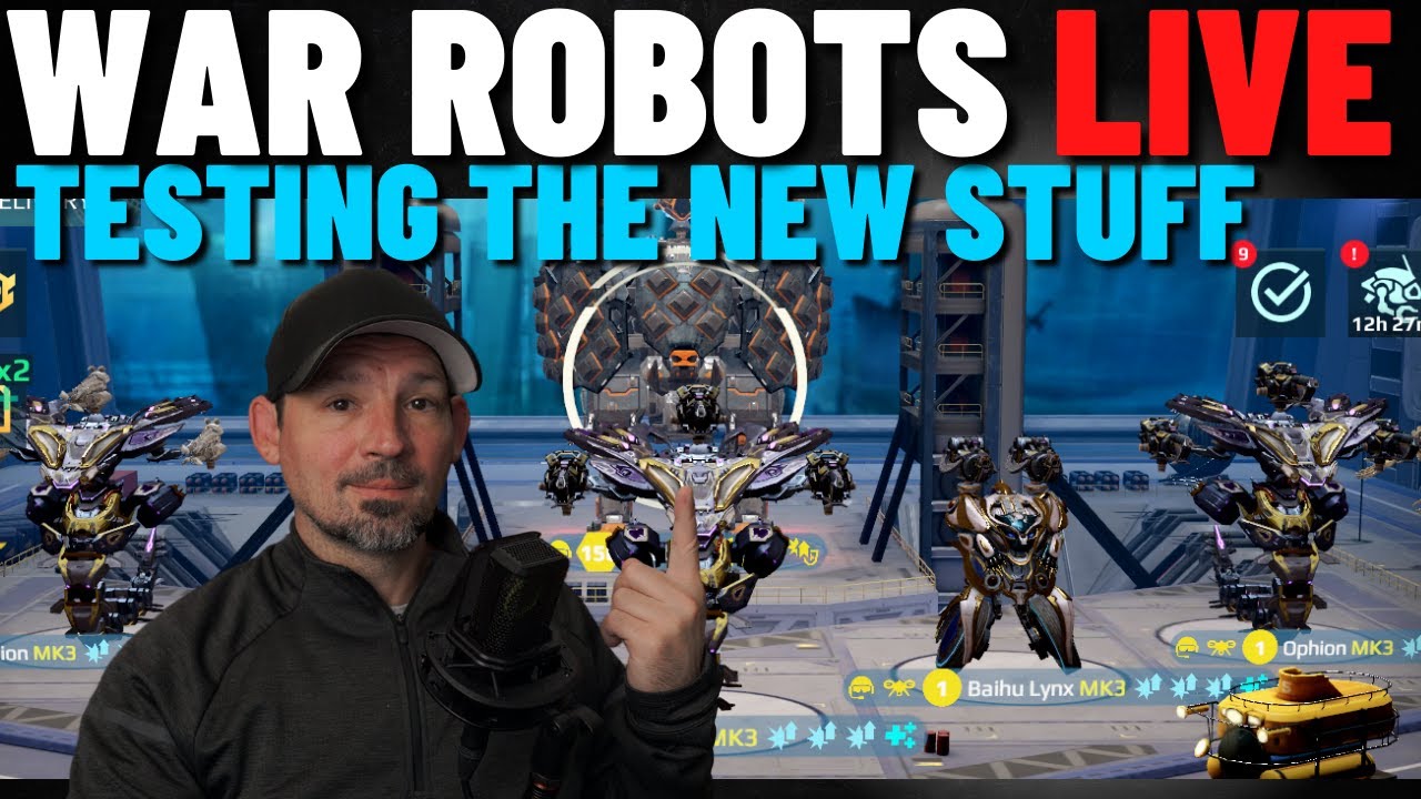 War Robots Live Testing Ophion Titan Pilot Labrys Cestus And More