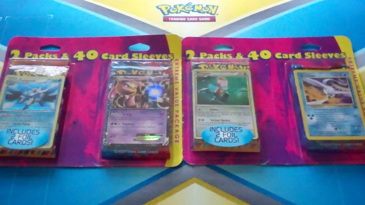 Opening 2 Pokémon Extreme Value Packages FAntastically EXtreme Pulls ...