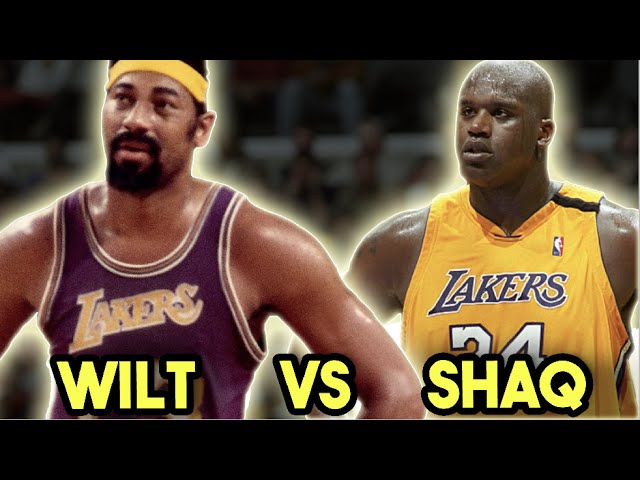 Wilt Chamberlain Was Bigger Than Shaq Longtime Feud Between Shaquille