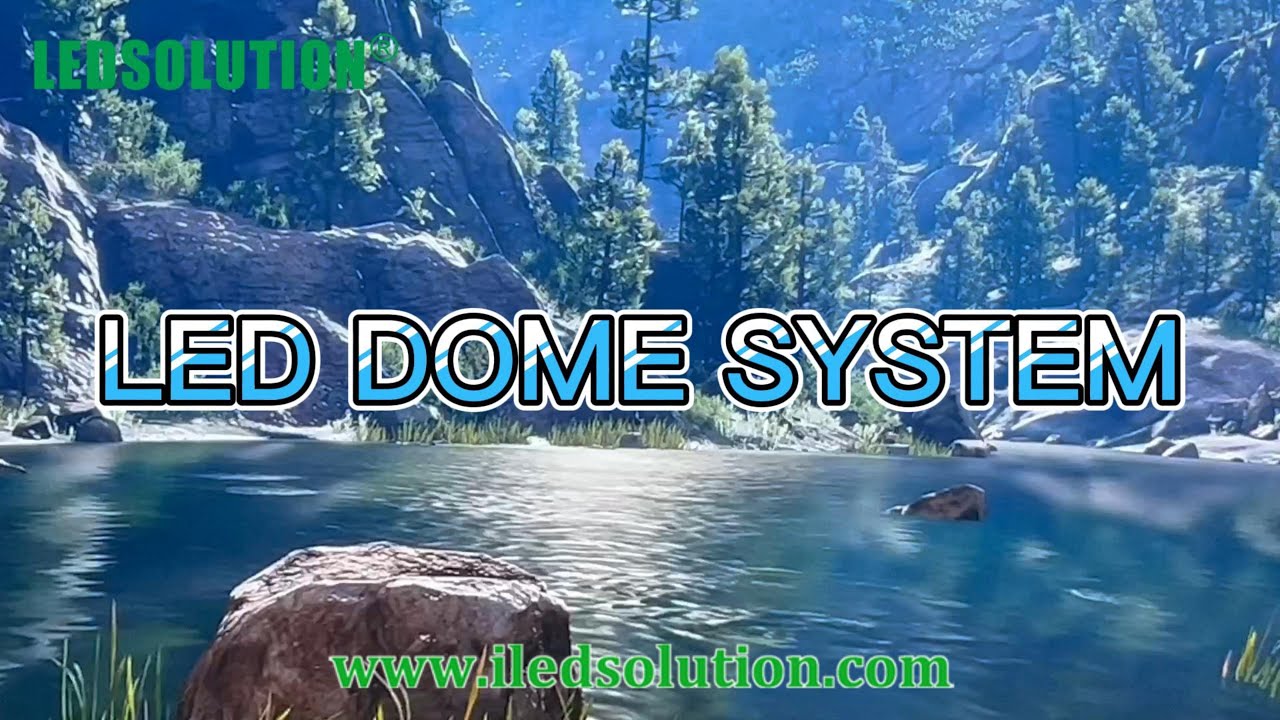 LEDSOLUTION LED Dome System for Immersive Experience - YouTube