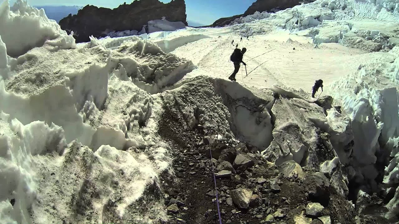 Mt. Rainier - Descent of the Disappointment Cleaver Route, September 13 ...