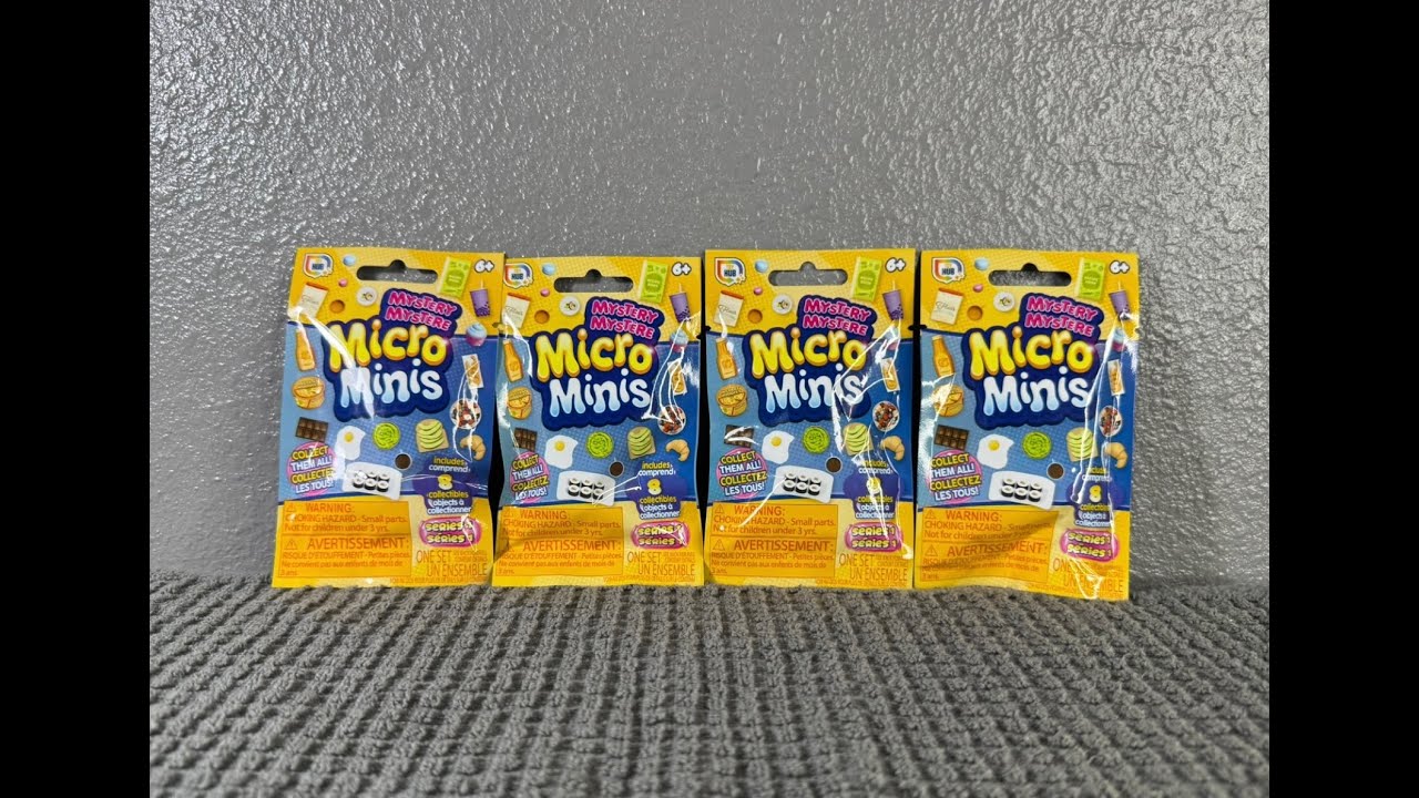Let's Open Some Mystery Micro Mini Blind Bags From Dollar Tree - YouTube