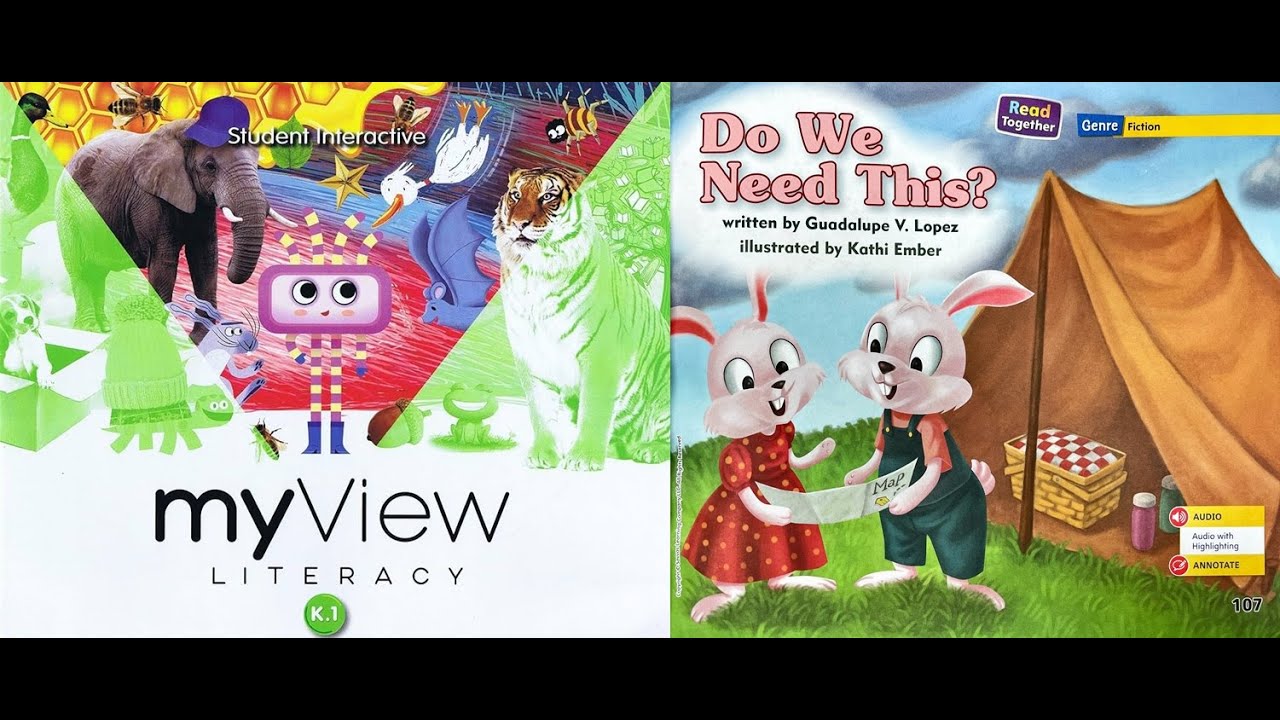 Do We Need This? - myView Kindergarten, Unit 2, Week 3 - Read Along ...