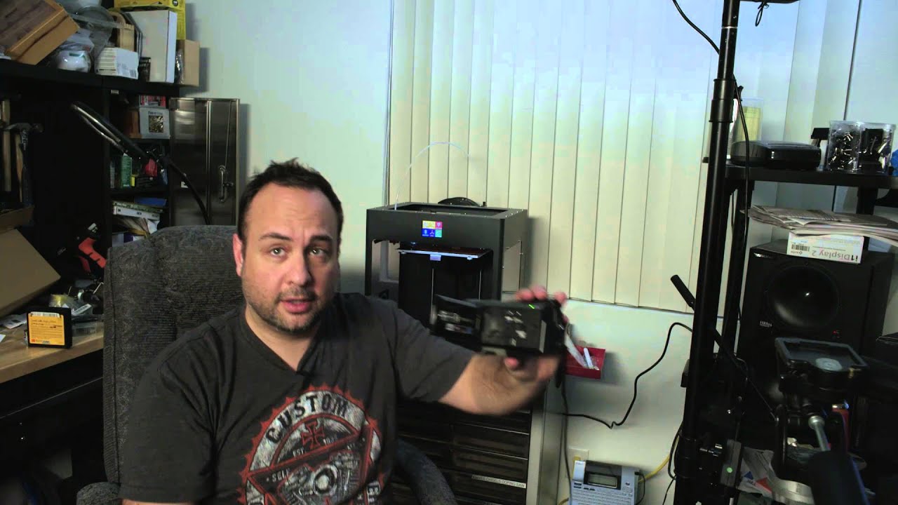 Craftbot Plus 1st Print Giraffe and Bed Leveling - YouTube