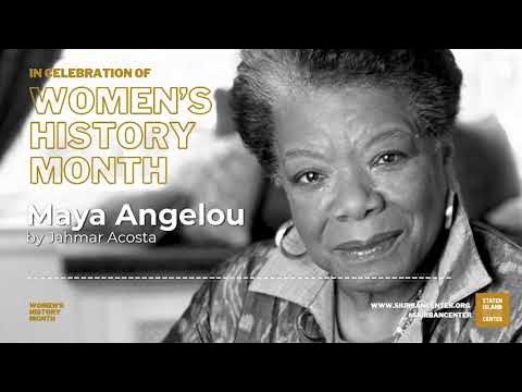 Maya Angelou Women's History Month - YouTube