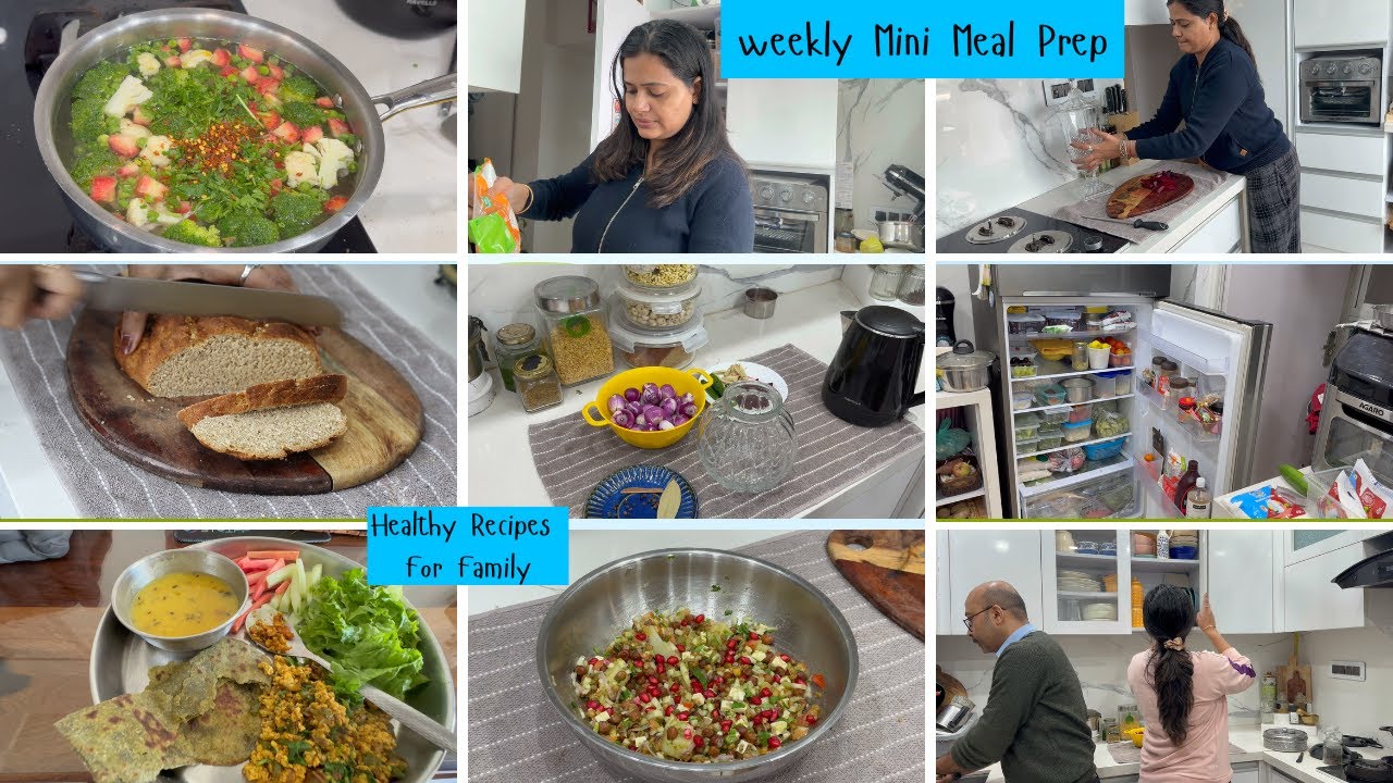Productive Full Day Routine'' Weekly mini MEAL Plan For Healthy Eating ...