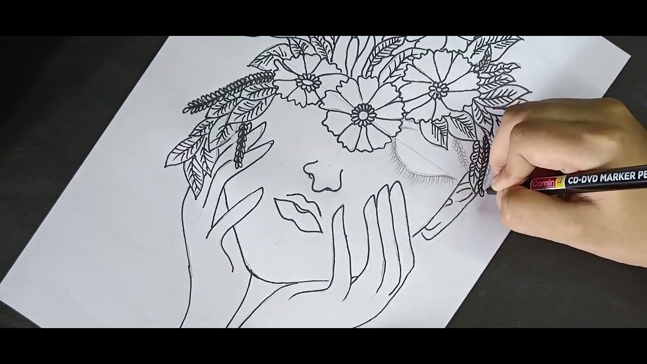 Tried To Draw Something Different || Watch My New Video|| Not a Hard ...